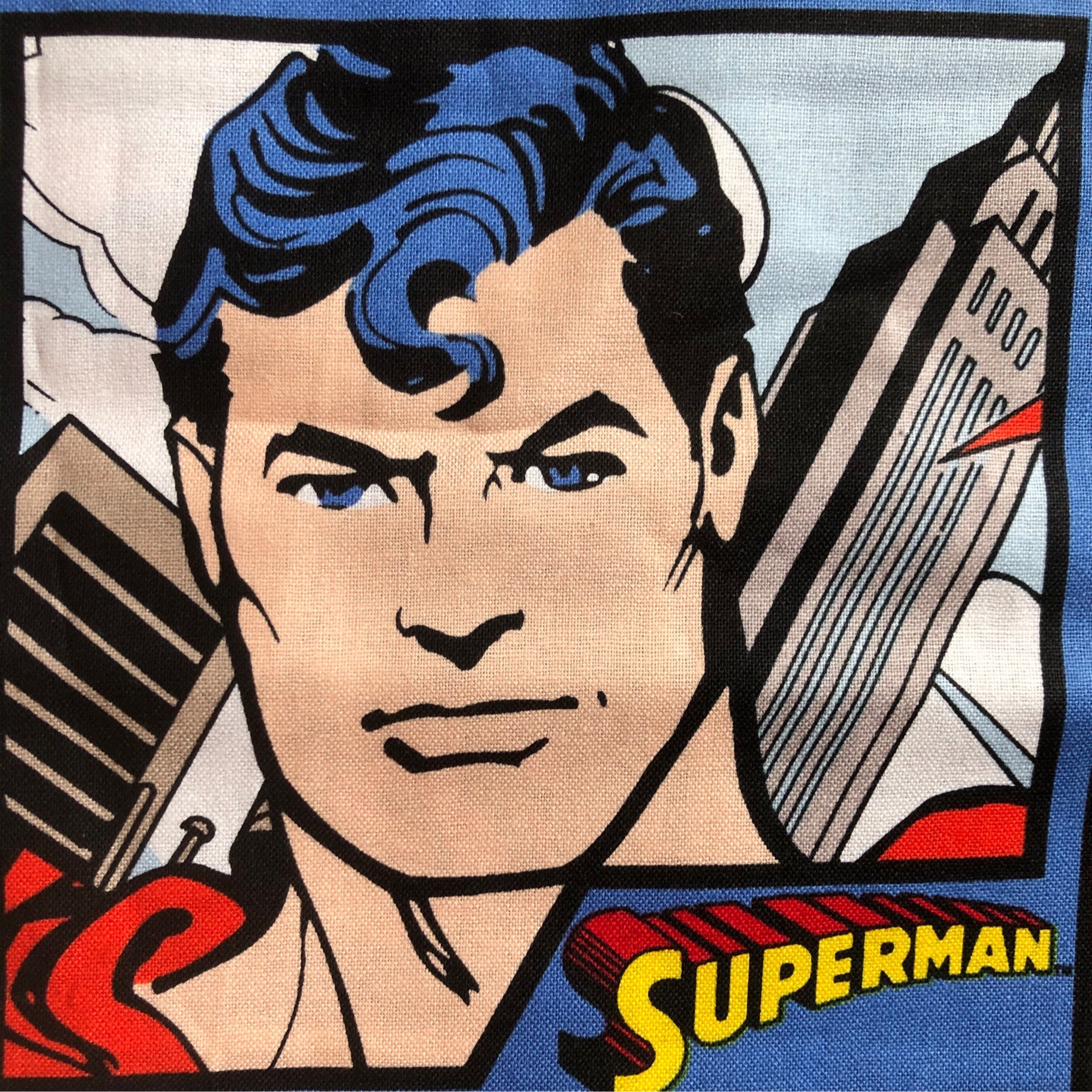 Superman Face Drawing